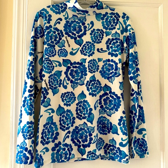 Dauphinette | Sweaters | Dauphinette Chinoiserie Sophia Turtleneck ...